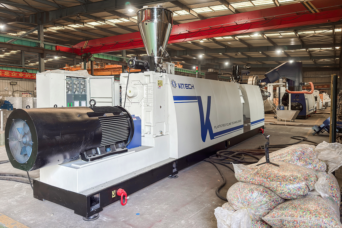 KITech KSP180 más la línea de pelletización logra un rendimiento de ...