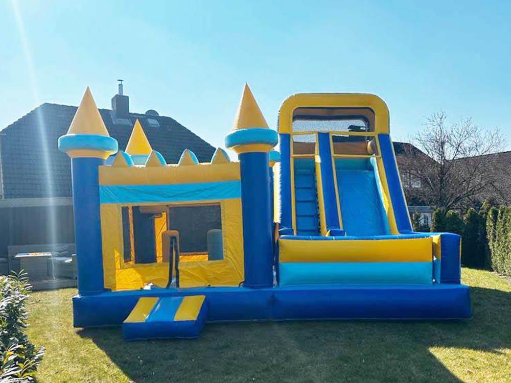 Kids Jump Inflatable Bounce House with Slide Combo | Barry Inflatable