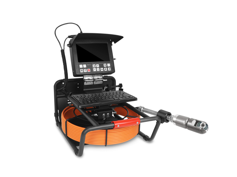 50mm Pan Tilt Portable AHD Pipe Inspection Camera System