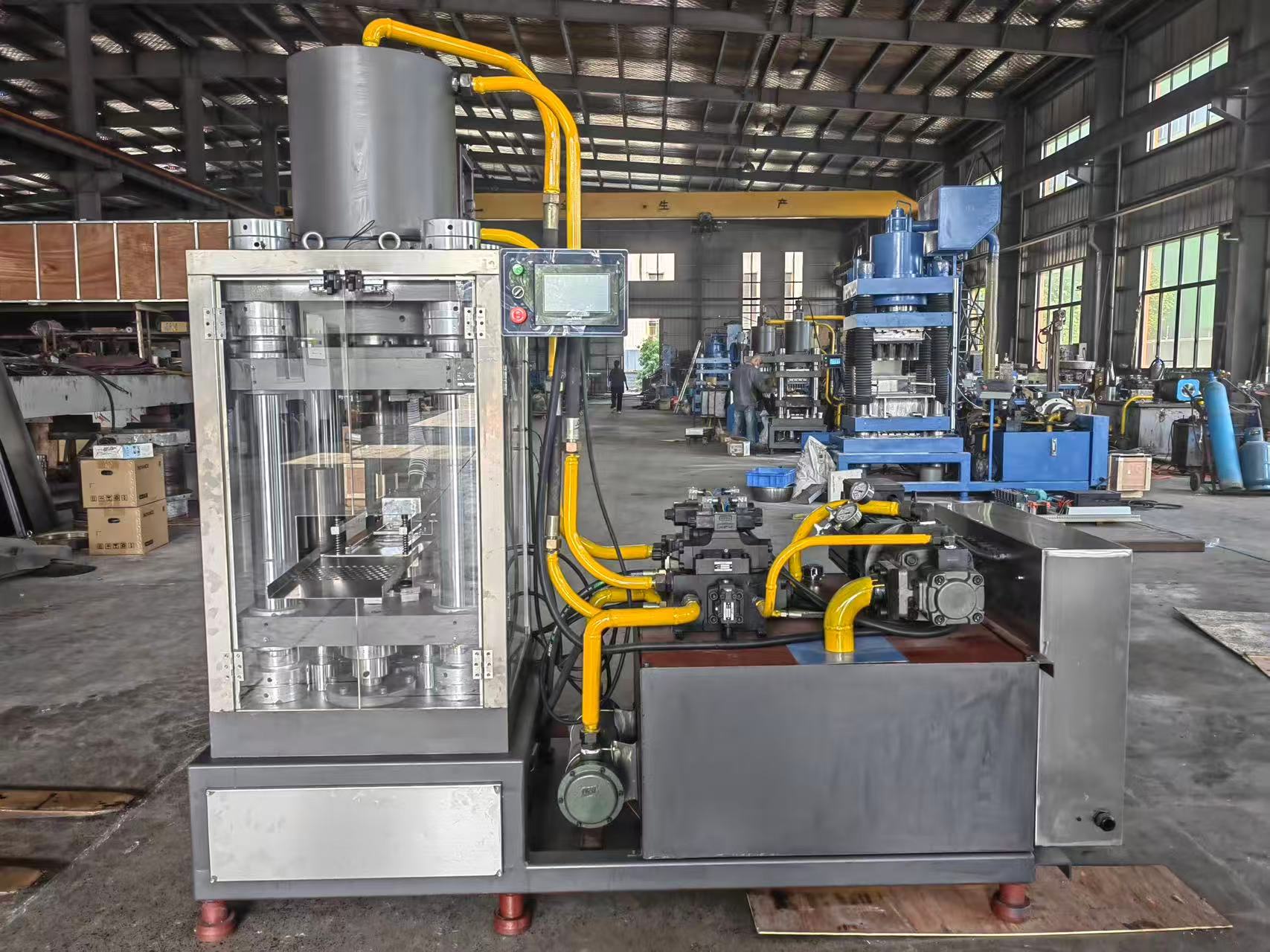 Automatic Powder Hydraulic Tablet Press | SUPM