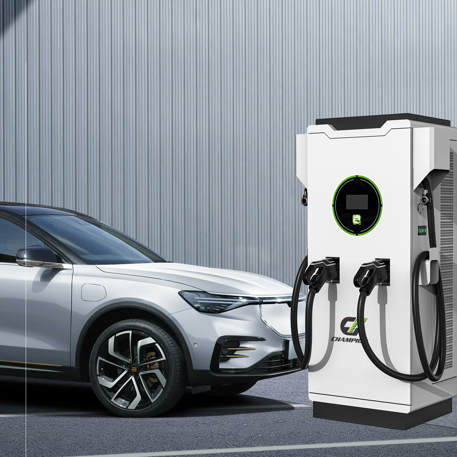 Champion New Arrival--DC EV Charger Compliant with TVU Certification. | Champion