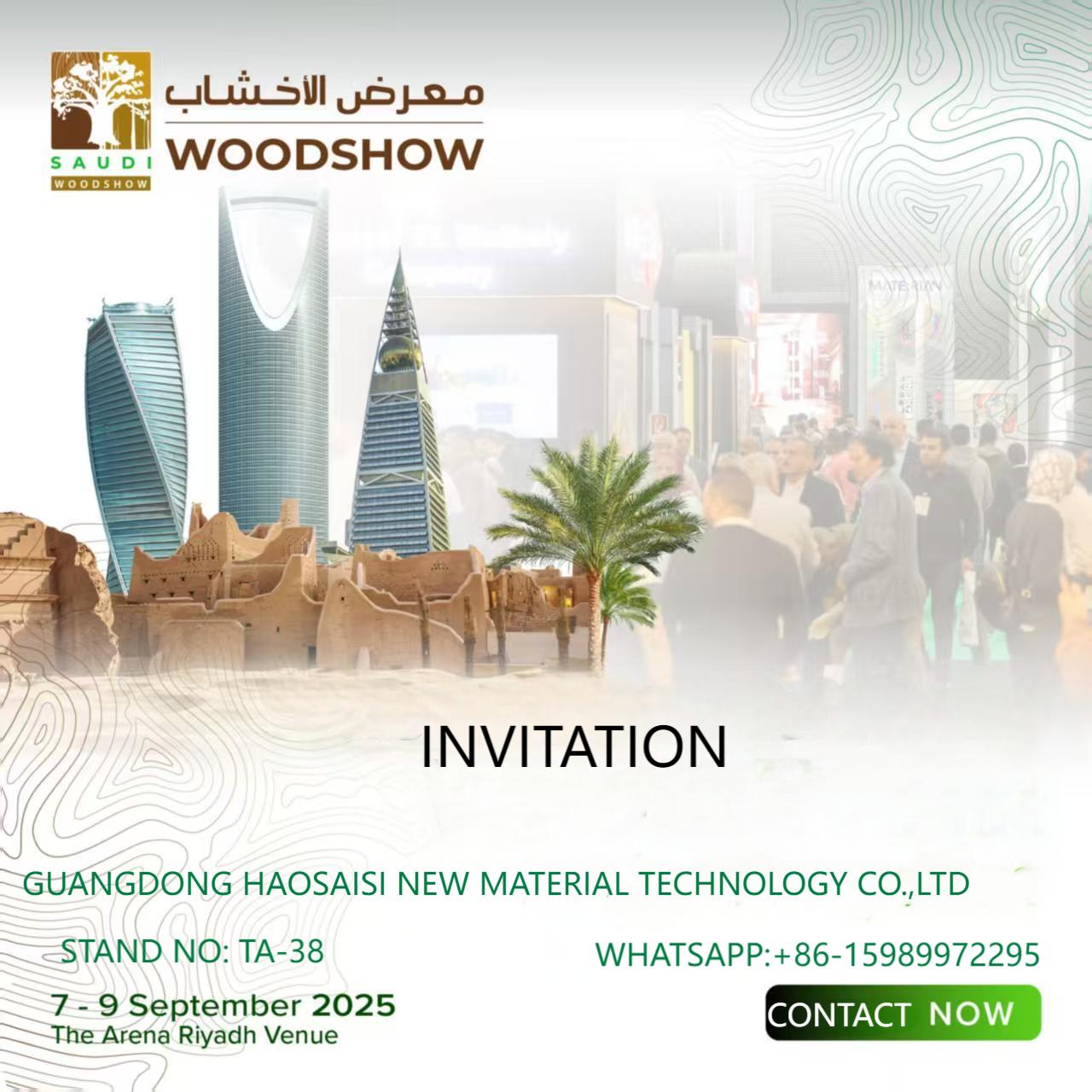 2025 Saudi WoodShow | Haosaisi Board