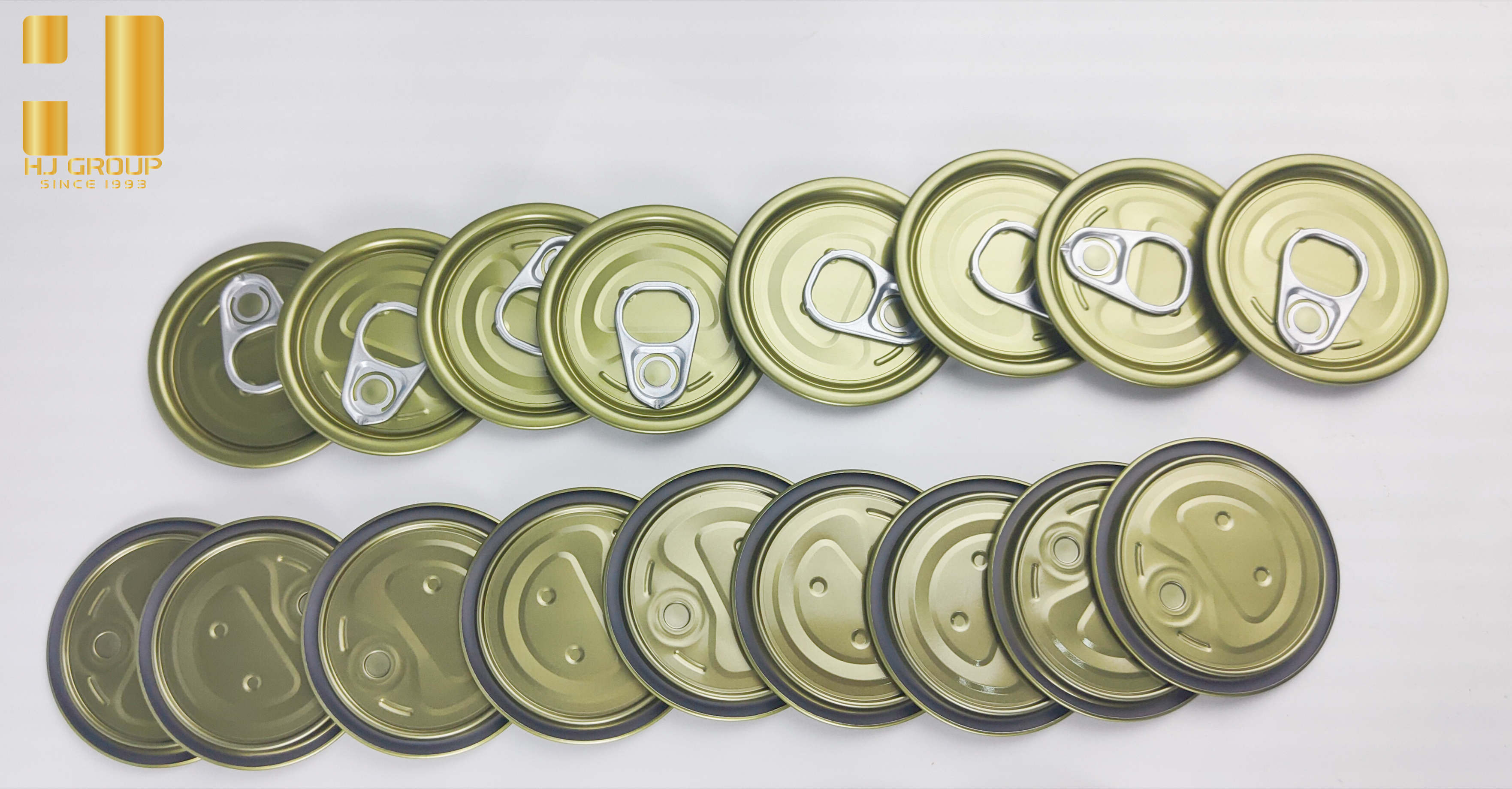 HJ GROUP 202E(Φ52MM) Canned Food Easy Open Ends (EOE) for Premium ...