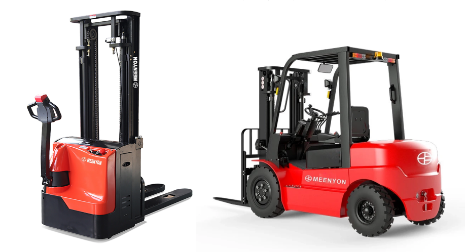 Stacker électrique vs chariot élévateur Quelle est la différence | Meenyon