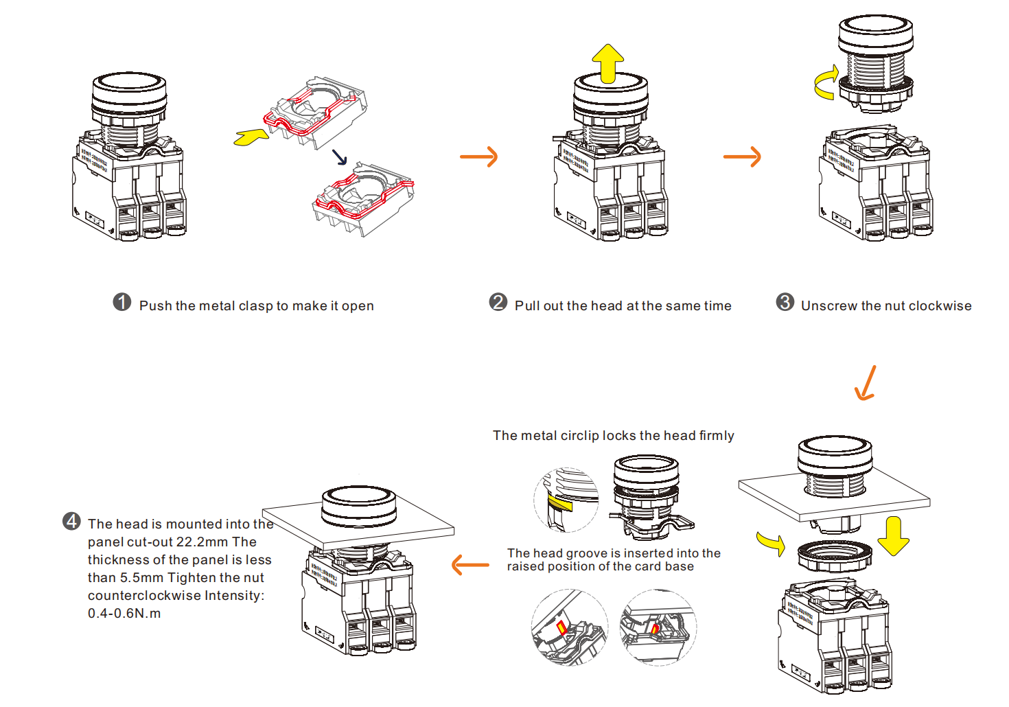 🔧 Simple, Secure, Modular – SA1 Series Push Button Mounting ...