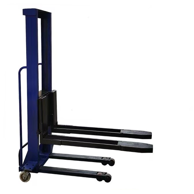 Vlift 1000kgs Self Loading Lifting Portable Forklift Electric Stacker ...
