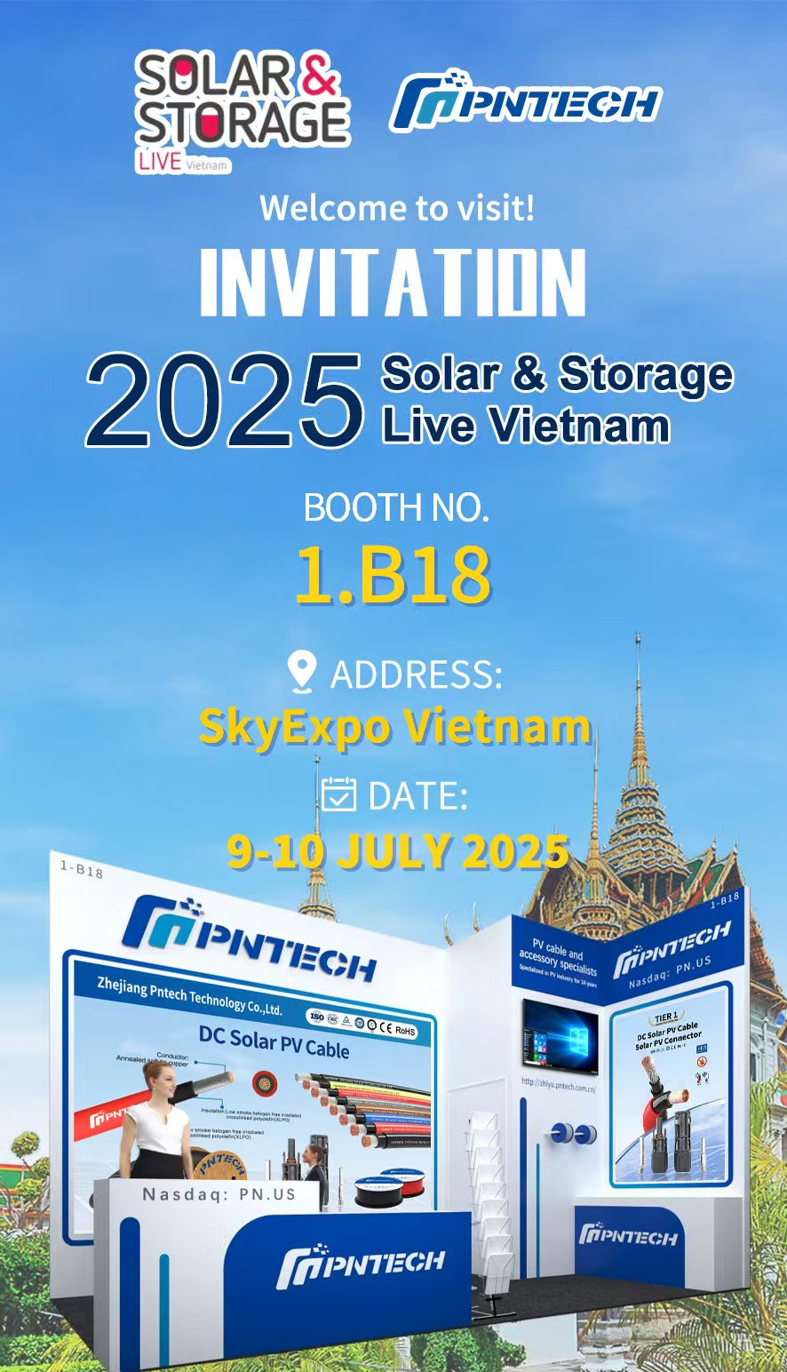 PNTECH to Exhibit at Solar & Storage Live Vietnam 2025 – Visit Us at ...