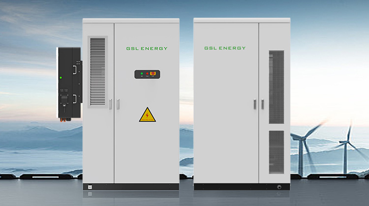 GSL-Bess80k208kWh / 261kWh / 418kwh Sistema de almacenamiento de energía de batería refrigerada ...