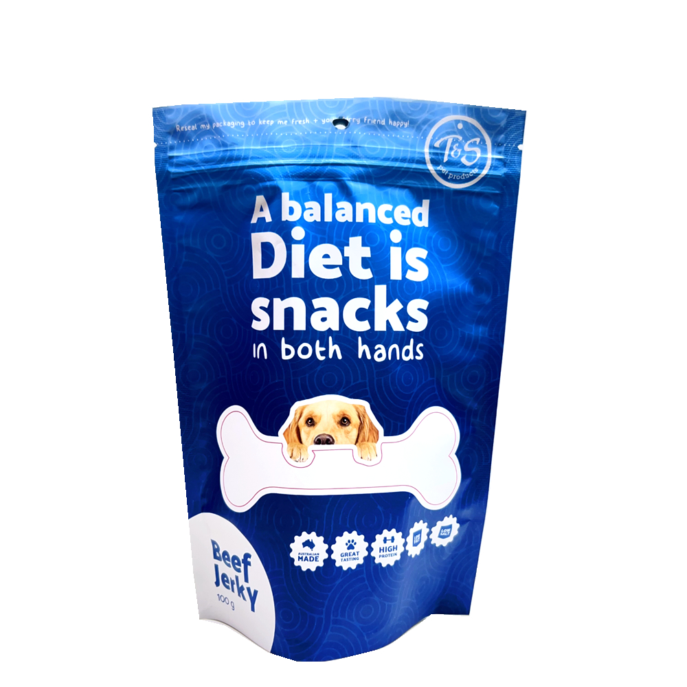 Custom Lamineted Stand Up Mylar Food Packaging with Reusable Zipper ...