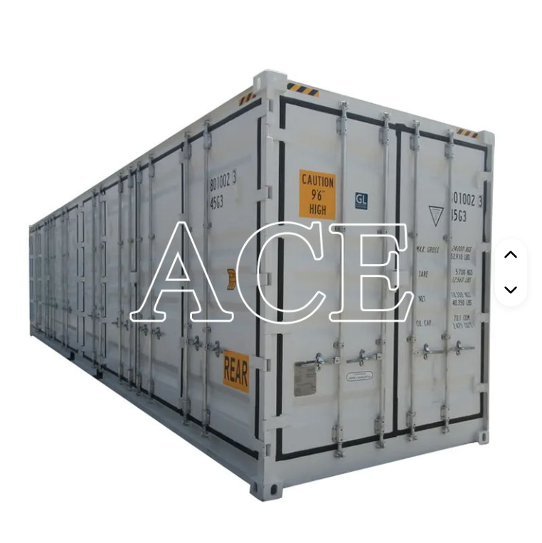 Dry Cargo Side Opening 40ft 40 Ft 40 Foot High Cube Open Side Shipping ...