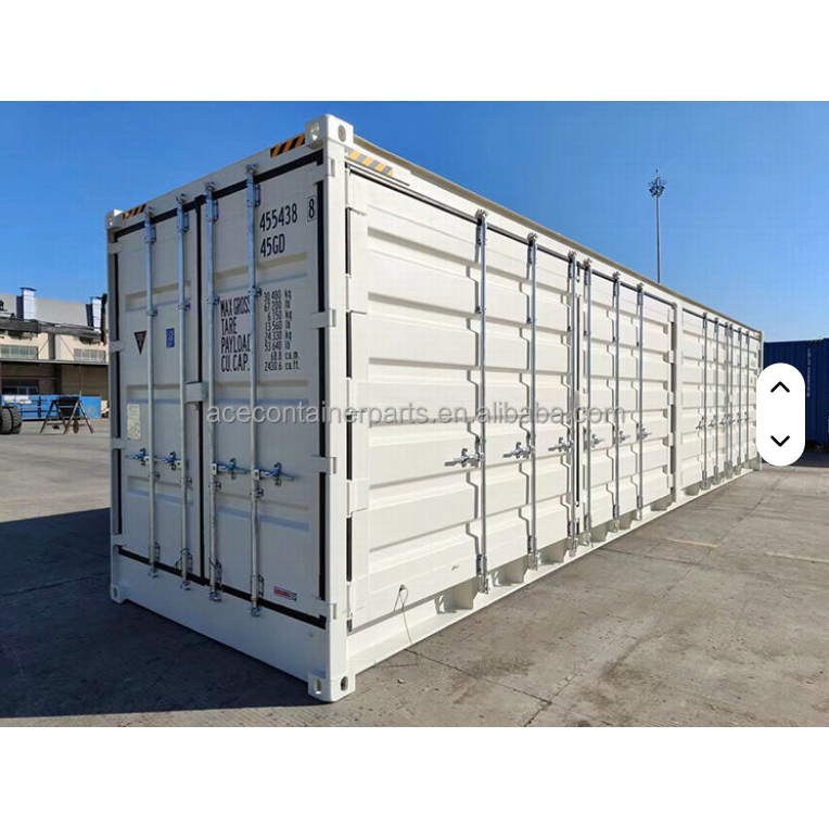 Dry Cargo Side Opening 40ft 40 Ft 40 Foot High Cube Open Side Shipping ...