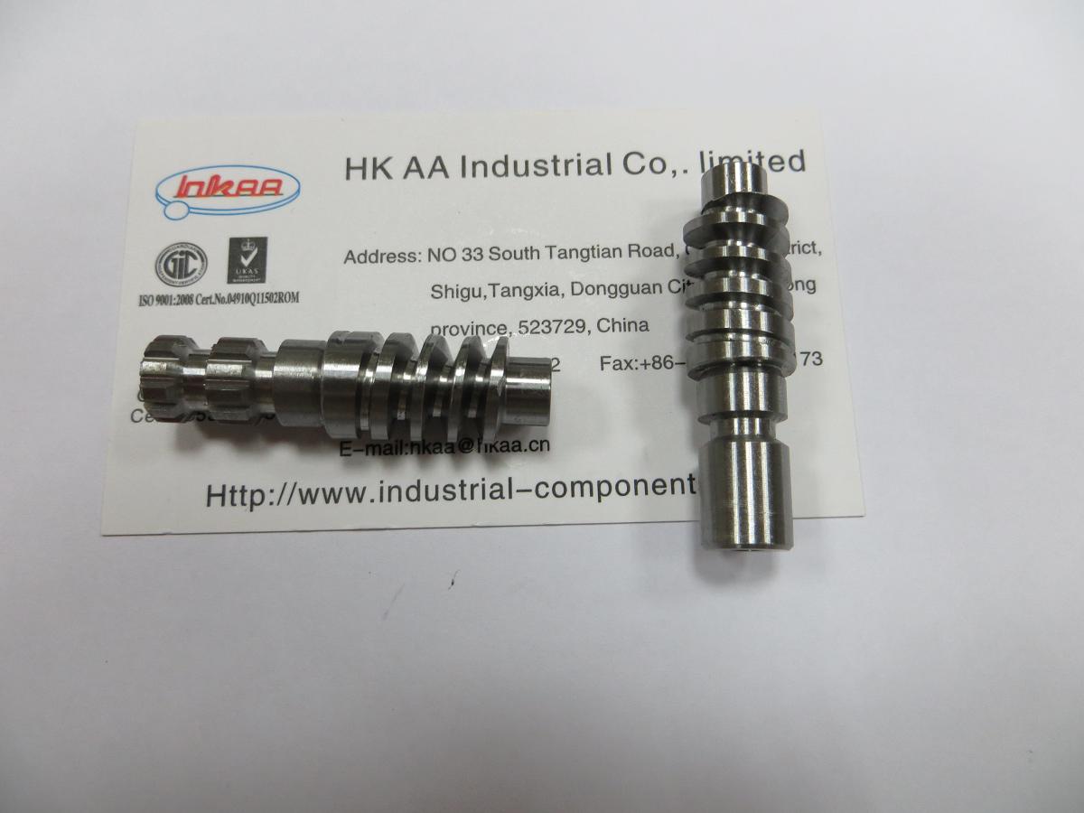 Custom Stainless Steel Worm Gear | Precision CNC Worm Shaft Manufacturer