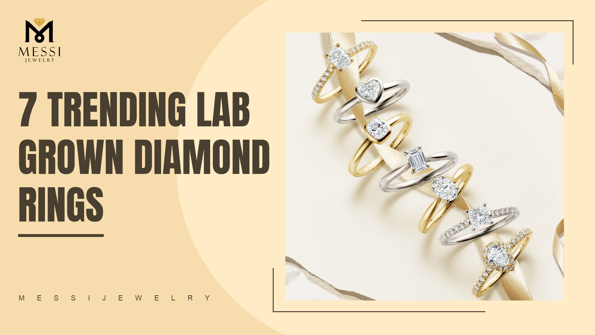7 Trending Lab Grown Diamond Rings | Messi Jewelry