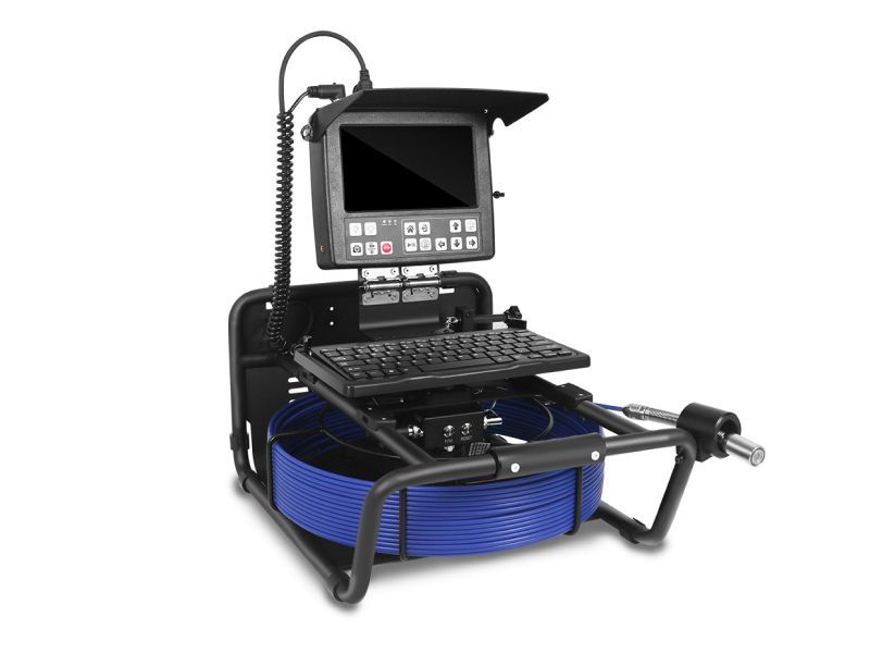 23mm Self-leveling AHD Pipe Inspection Camera System