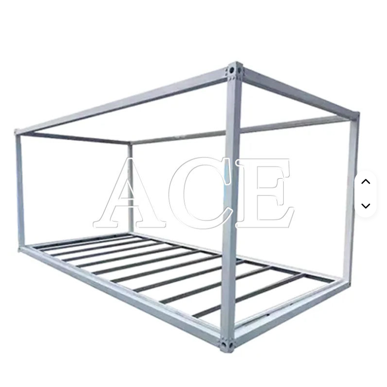 6 X 3 X 2.8 Meter Flat Pack Galvanized Light Steel Prefab Shipping ...