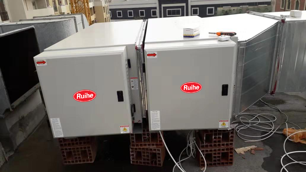 "Installation Restricted Areas" for Commercial Kitchen Electrostatic ...