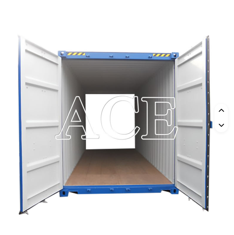 CSC Certified 20ft High Cube ISO Dry Cargo Double Rear End Door ...