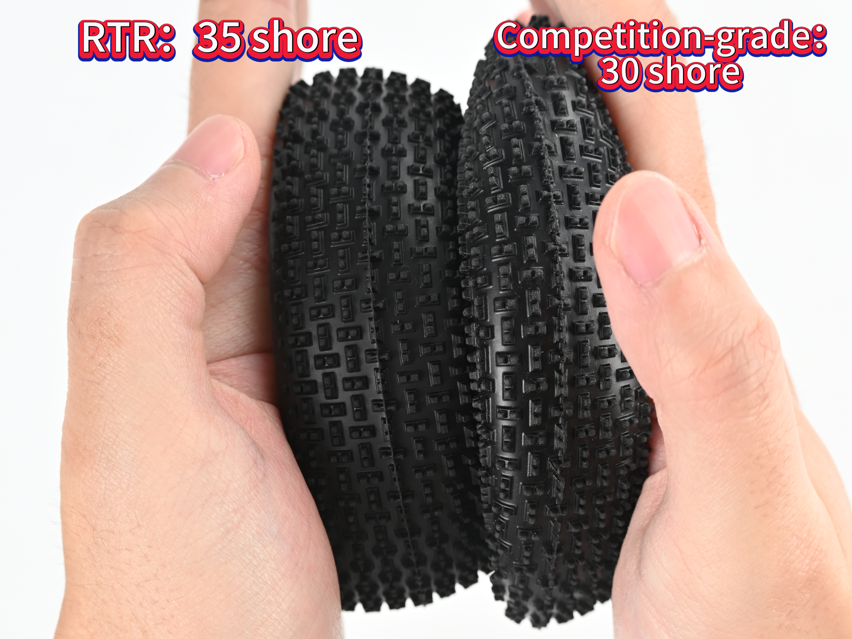 VRX Racing Upgrades 1/10 RC Racing Buggy Tires for Unbeatable Track ...