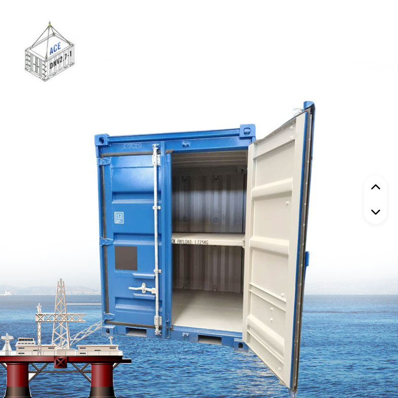 6ft DNV 2.7-1 Standard Cargo Carrying Units CCU Closed Drilling Box 6 ...