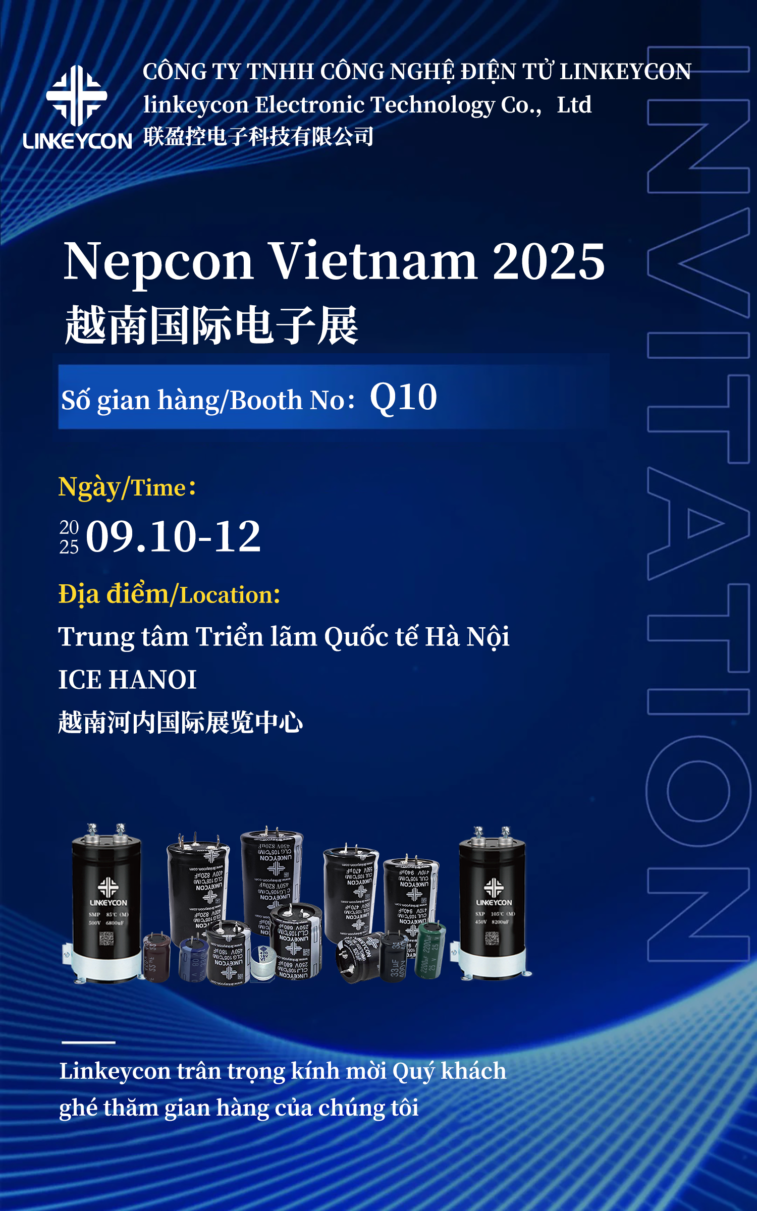 Linkeycon at Nepcon Vietnam 2025 | LINKEYCON