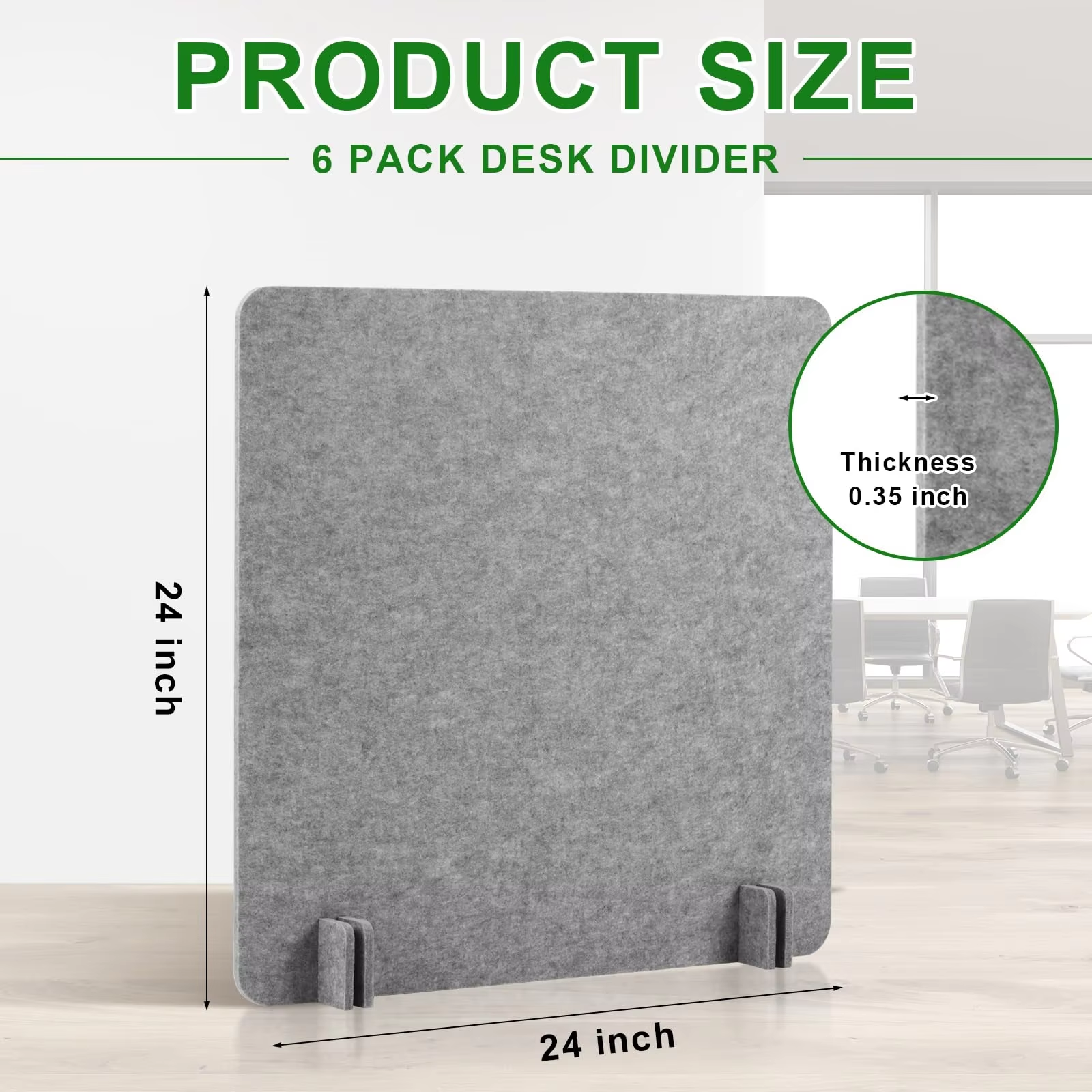 Acoustic Desktop Panel | Kunnuo Acoustic Panel
