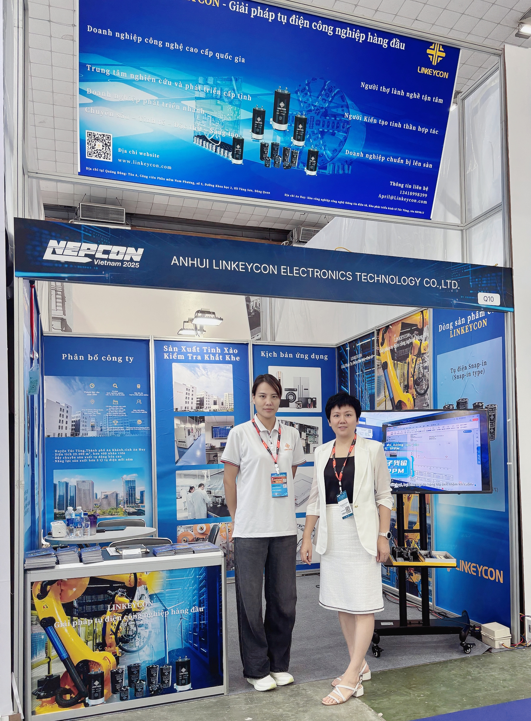 Linkeycon Shines at 2025 Nepcon Vietnam – a Vibrant First Day | LINKEYCON