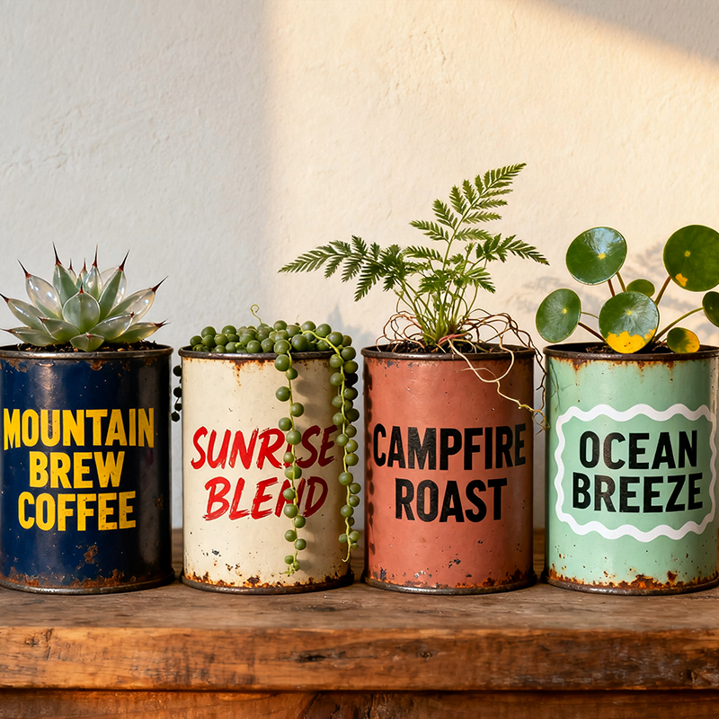 Creative Ways to Repurpose Coffee Tin Boxes