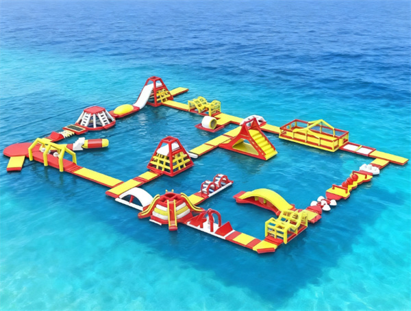 Custom Inflatable Water Obstacle Course | Ace