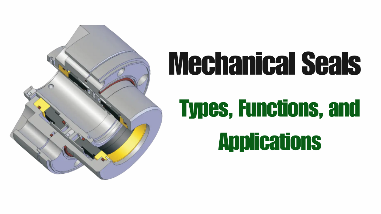 Comprehensive Guide to Mechanical Seals: Types, Functions, and Applications