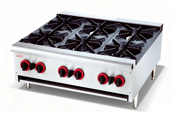 Kaesid Commercial Gas Stove | 1-6 Burner Stainless Steel Table Top ...