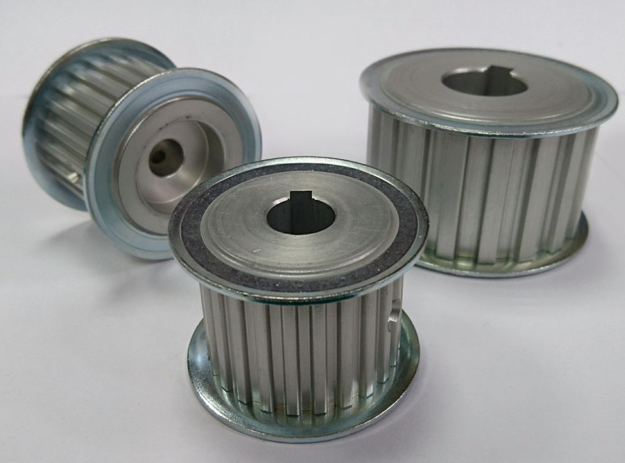 Precision Aluminum Timing Pulleys - CNC-Machined for Synchronous Drive ...