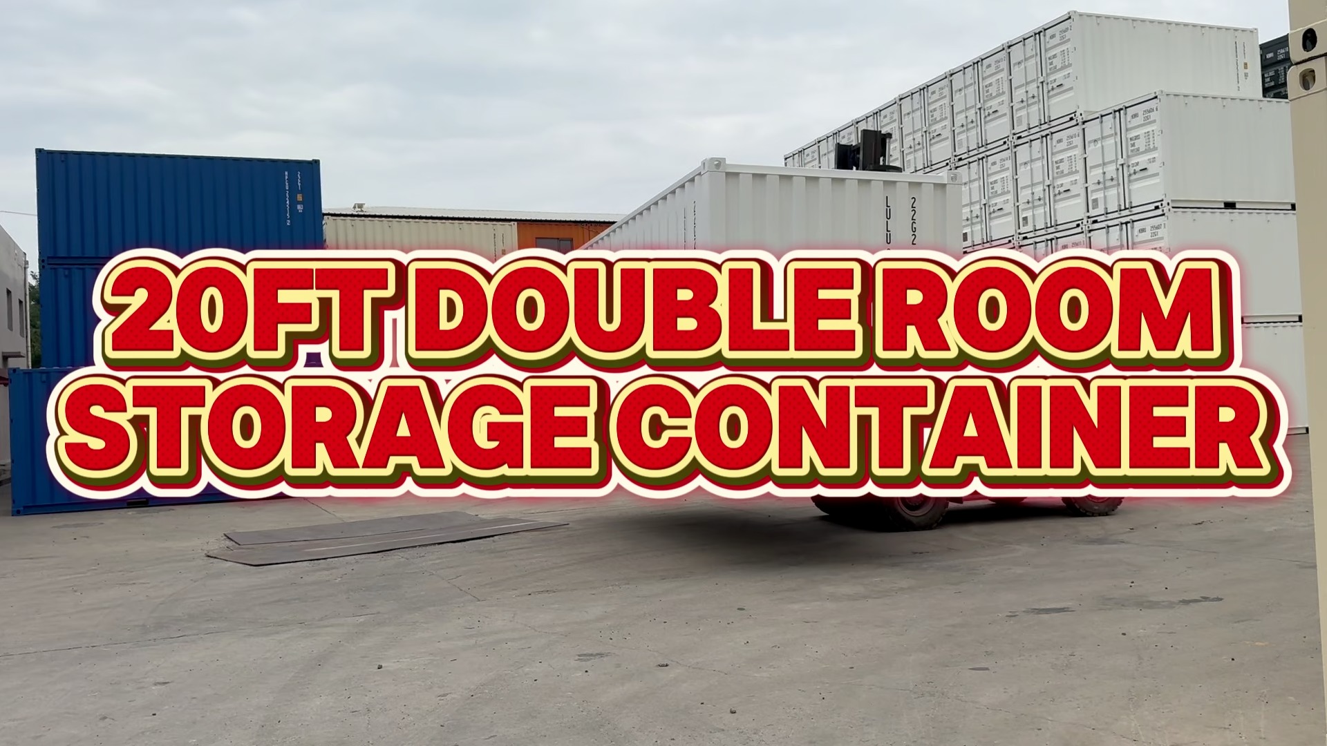 20ft Double Room Storage Container | ACE Container