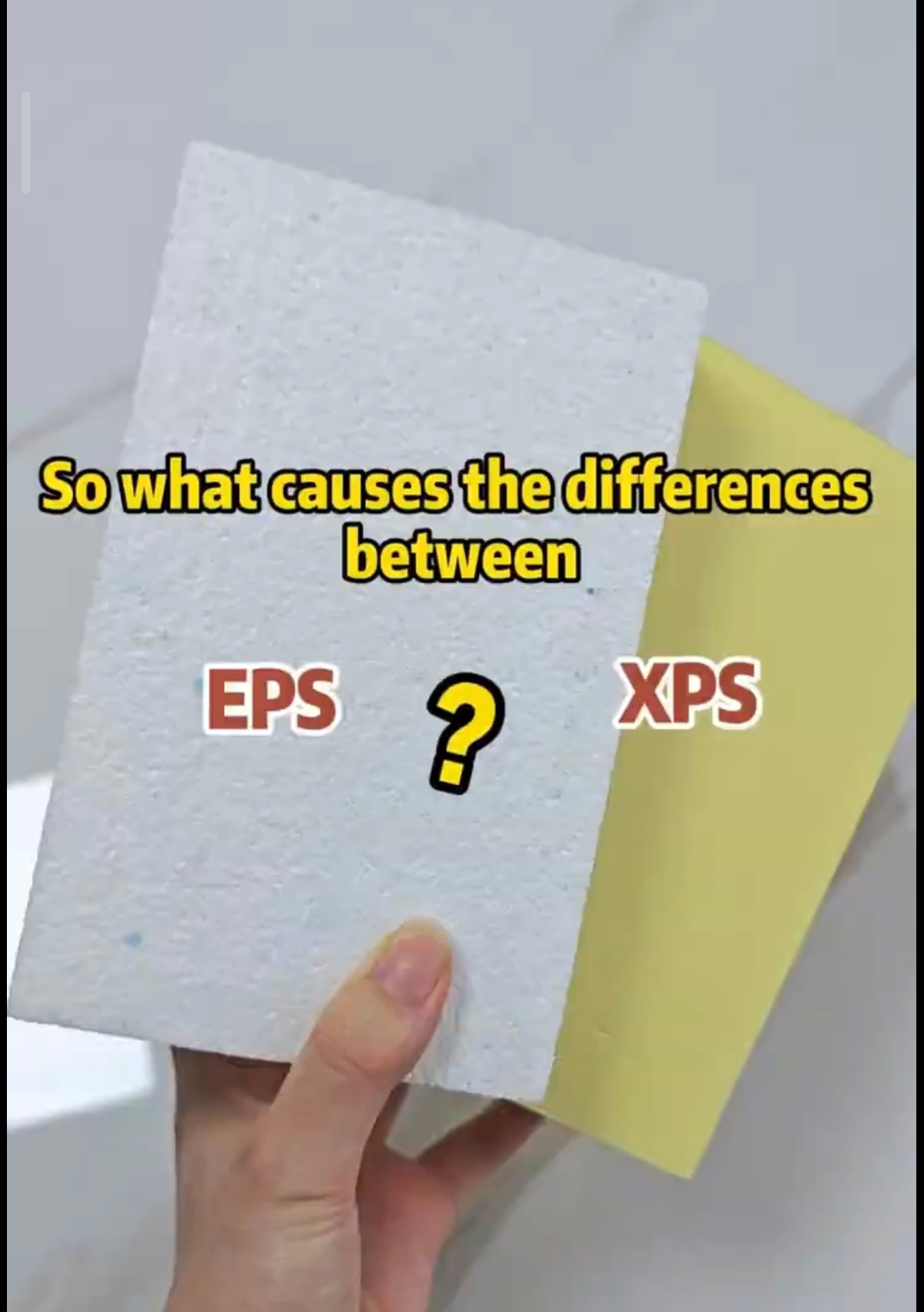 EPS және XPS: бірдей шикізаттан алынған сараланған материалдар | Myreal оқшаулау