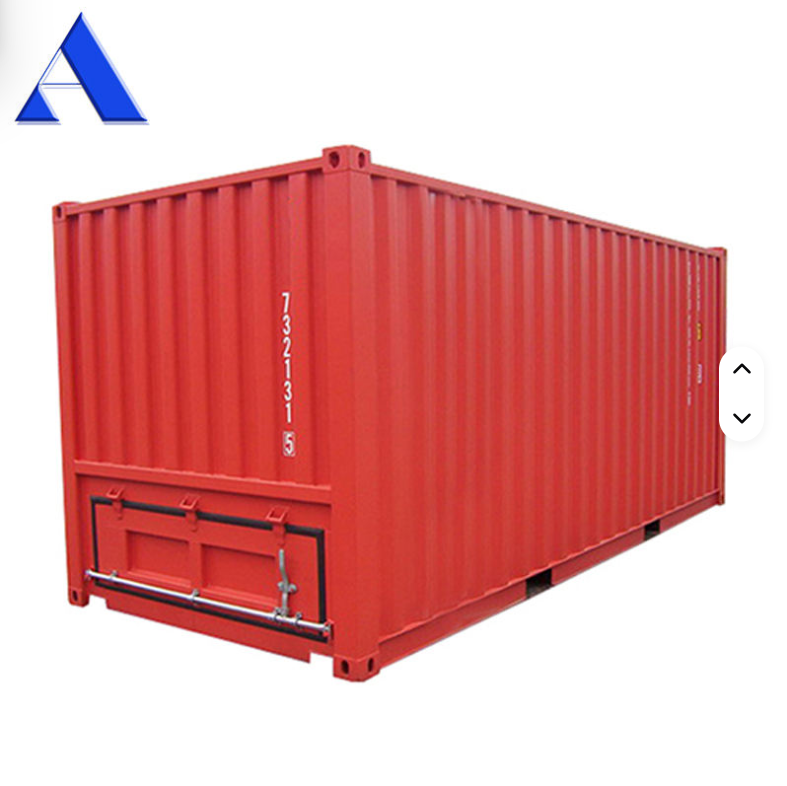 Top Loading Front Unloading Steel Floor 20ft Dry Cargo Grain ...