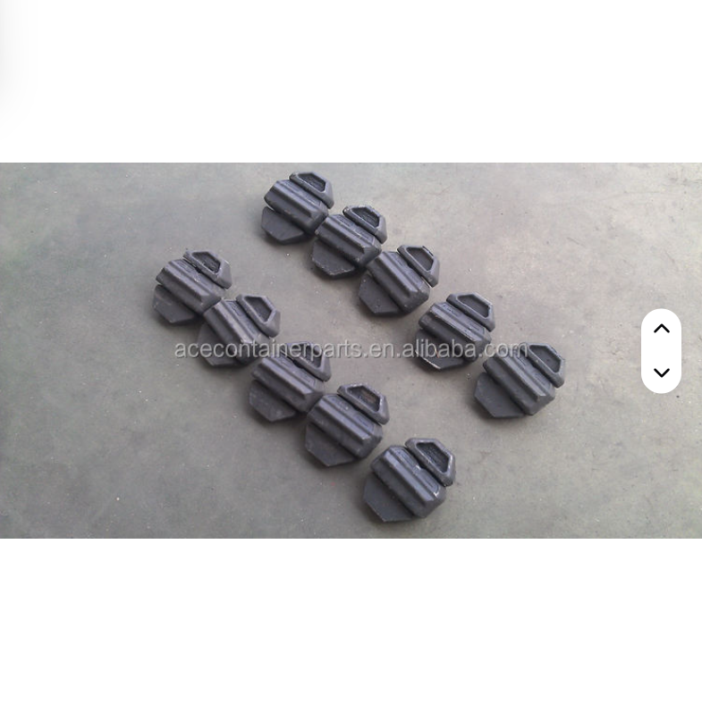 Contenedor Flat Rack de 40 pies con certificación ISO y postes de ...