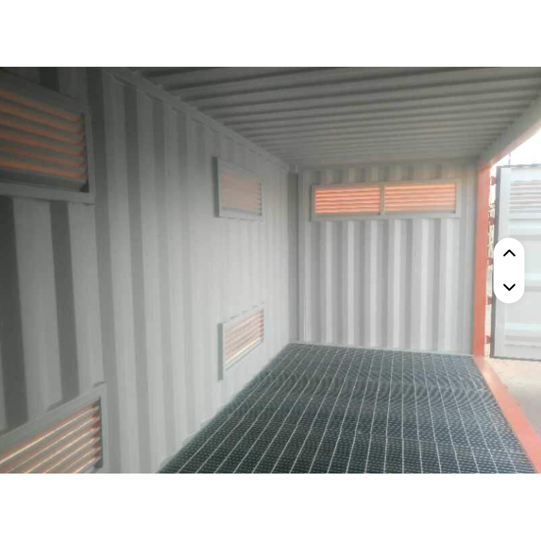 20ft Side Door Steel Dry Container Double Swing & Flying Gas Spring ...