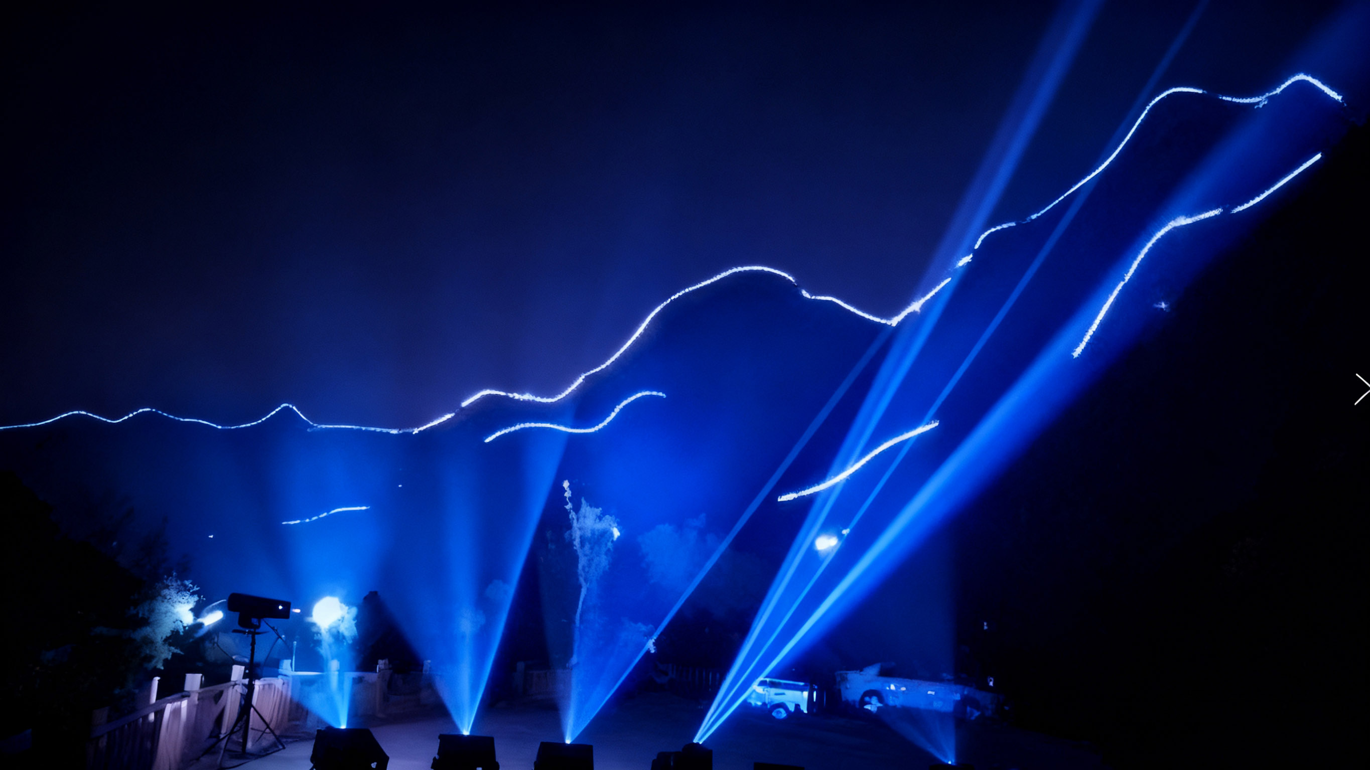 Noparde Launches Laser Animation Projector: Transforming Mountains ...