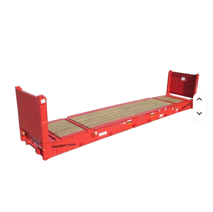 40ft 40' New Steel Corten Steel Flat Rack Shipping Containers ...