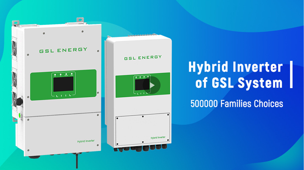 GSL Energy 8kW Hybrid Solar Inverter | Pure Sine Wave Deye Inverter for ...