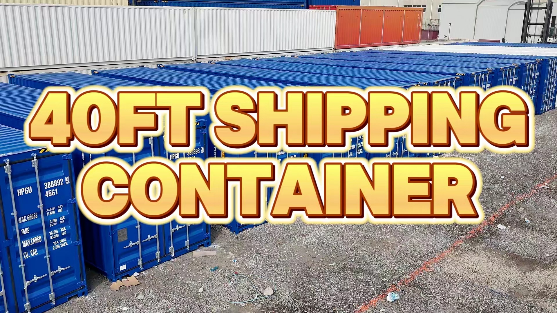 New Finished 40ft Dry Shipping Container | ACE Container