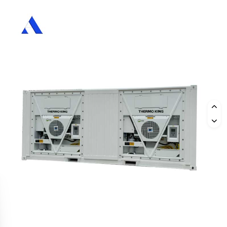 20ft Dual Cooling Units Refrigerated Blast Freezer Reefer Container ...