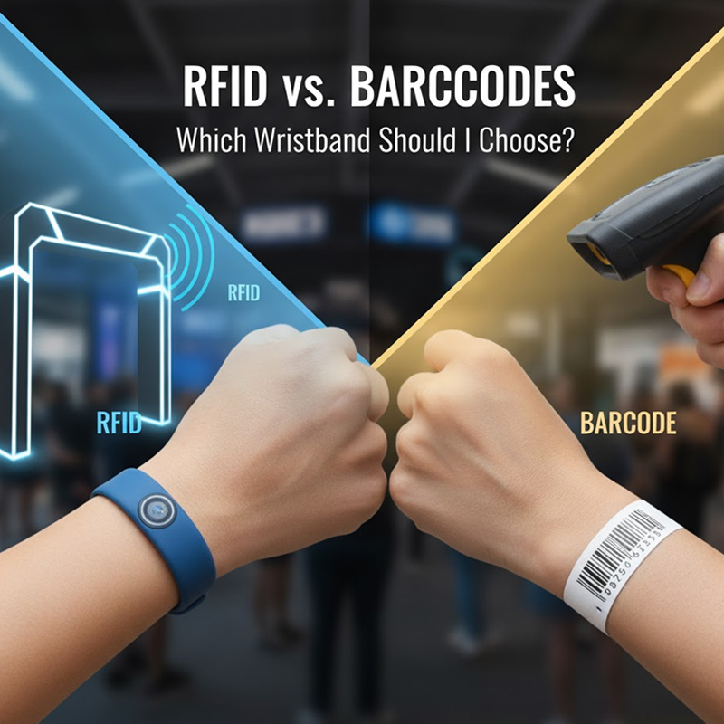RFID vs. Códigos de Barras: Qual Pulseira Devo Escolher? | LOVECOLOUR