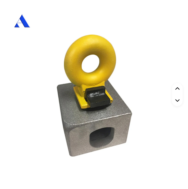Forged Alloy Steel ISO Shipping Container Twist Lock Top and Side ...