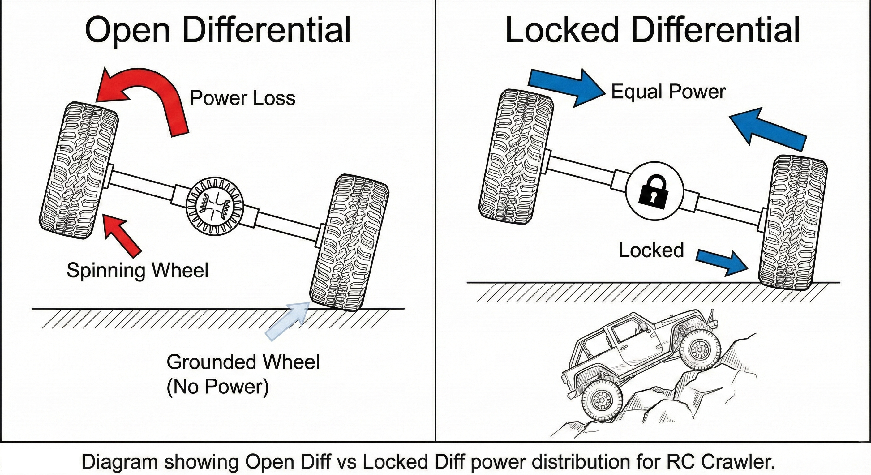 RC Differential Locks Explained: the Ultimate Crawler Guide | VRX