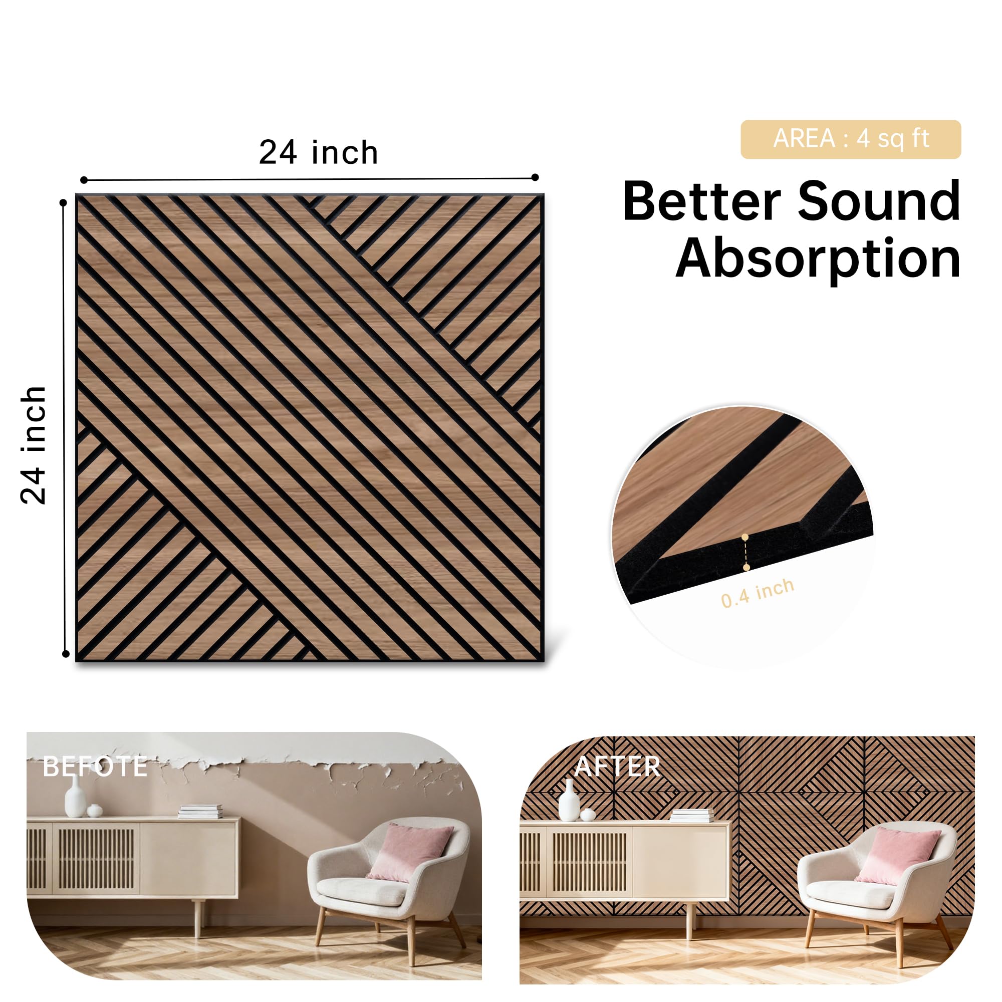 Polyester Fiber Wood Veneer Acoustic Panel | Kunnuo Acoustic Panel