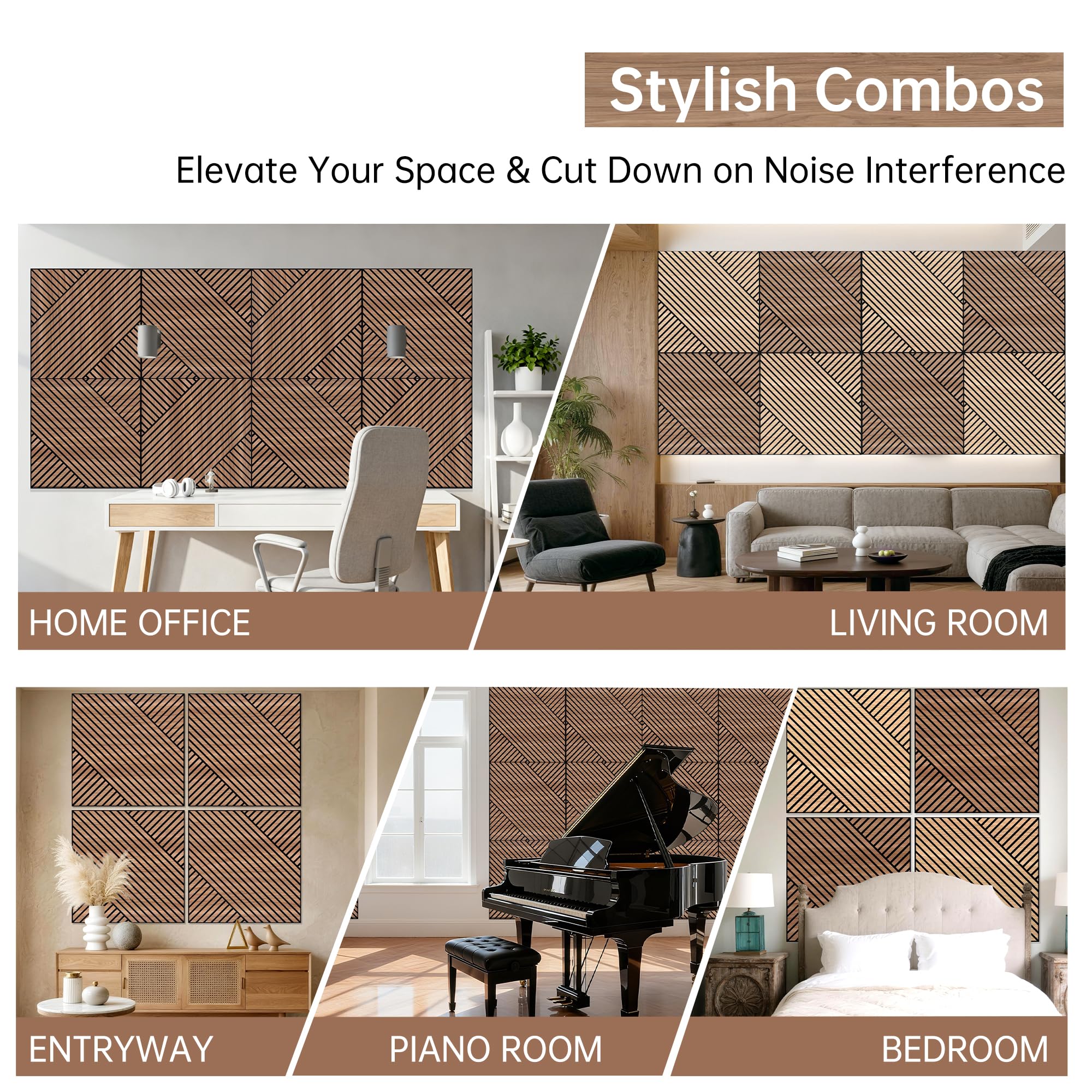 Polyester Fiber Wood Veneer Acoustic Panel | Kunnuo Acoustic Panel