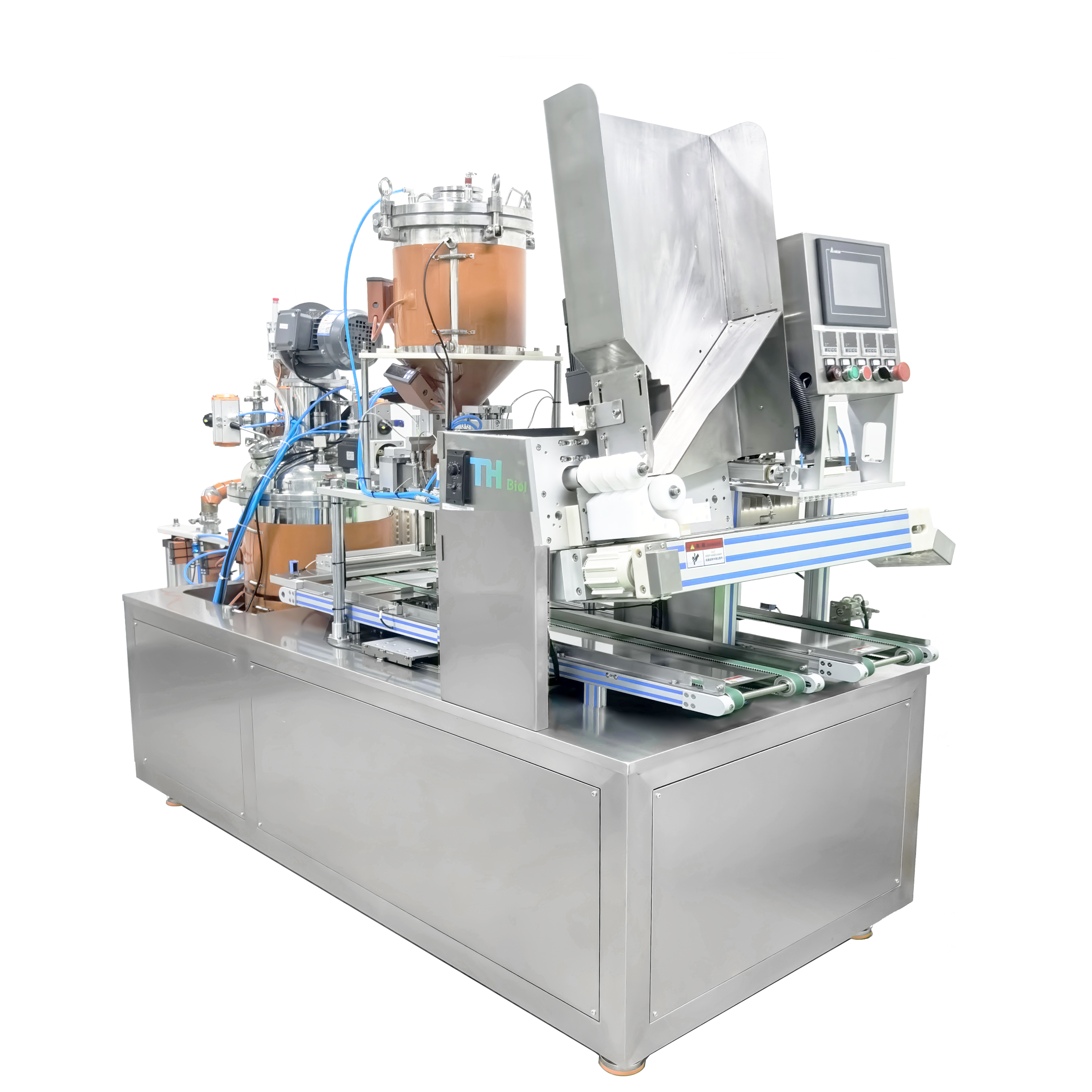 Non-Centrifugal Tube Loading & Gel Filling Machine