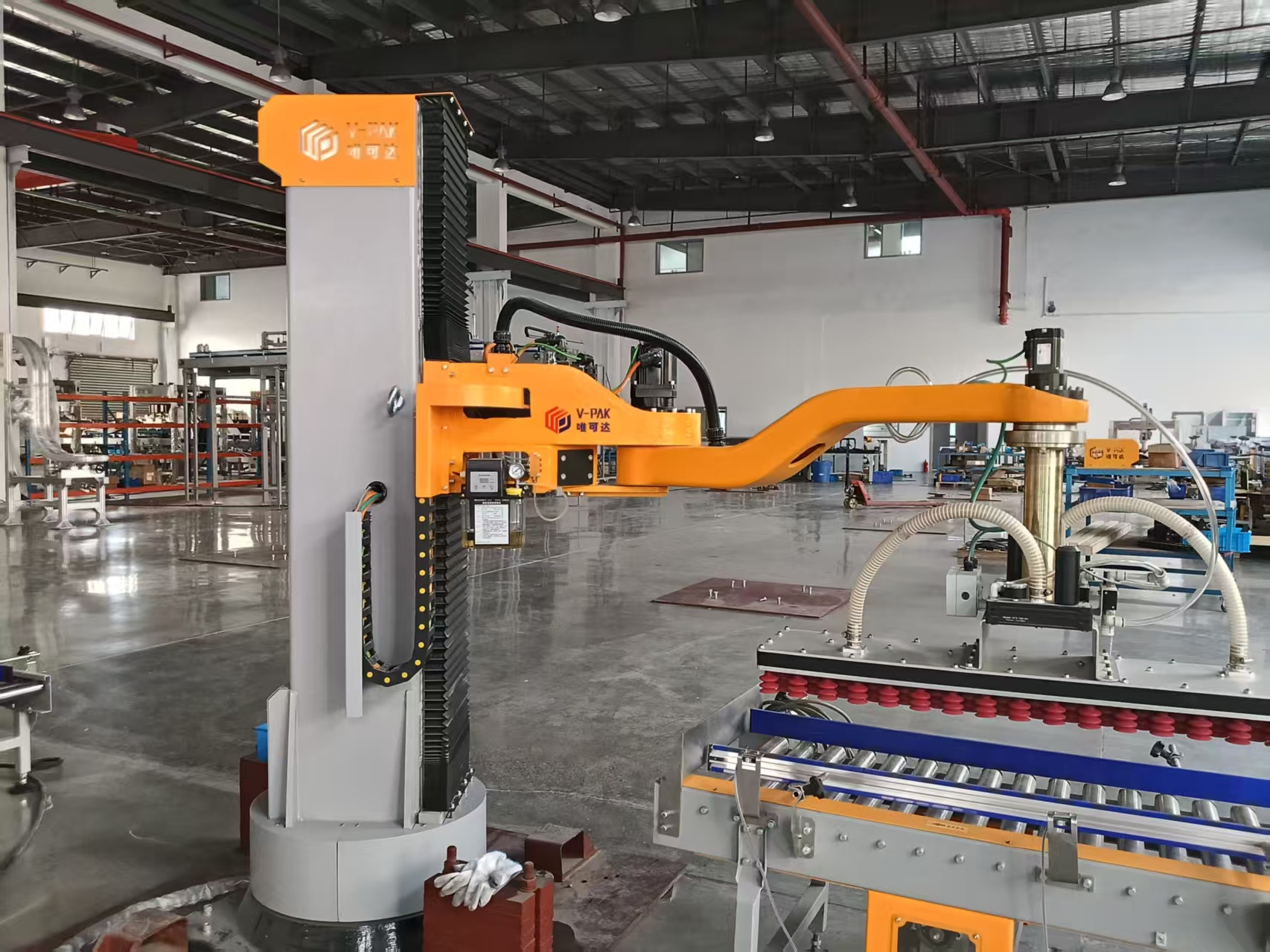 Paint Bucket Column Palletizer | V-PAK