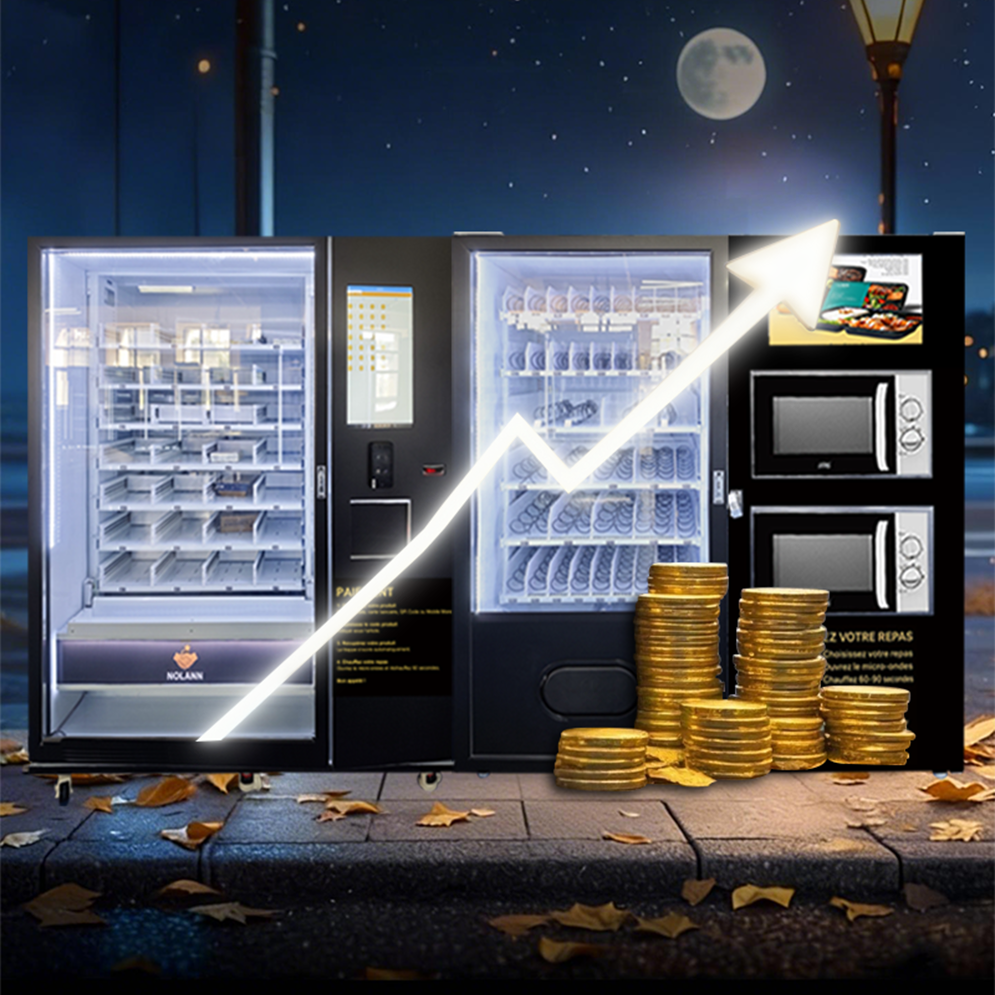 Maximizing Profits with Snack and Beverage Vending Machines Equipped ...