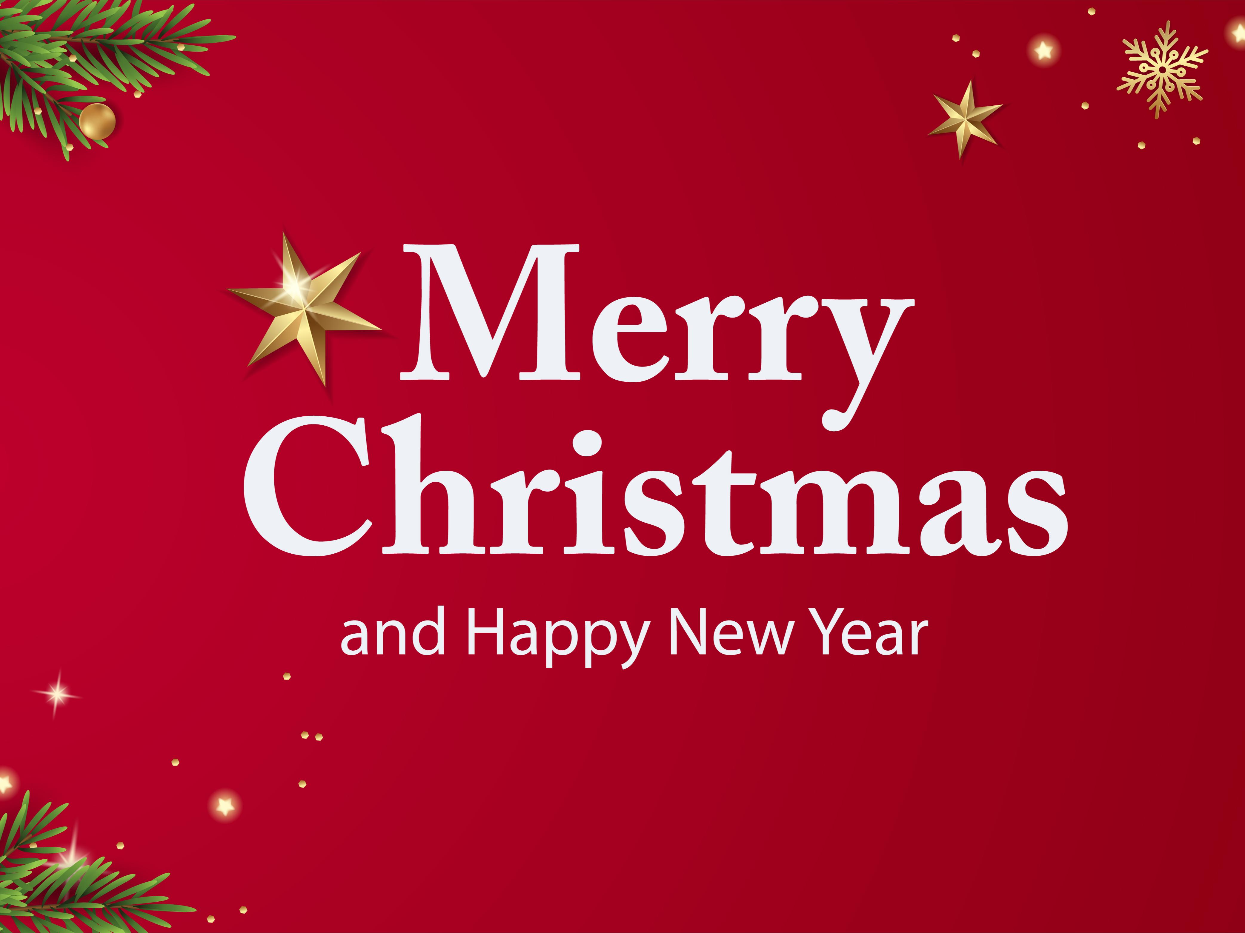 Merry Christmas and Happy New Year 2026 | Hongzhou Kiosk